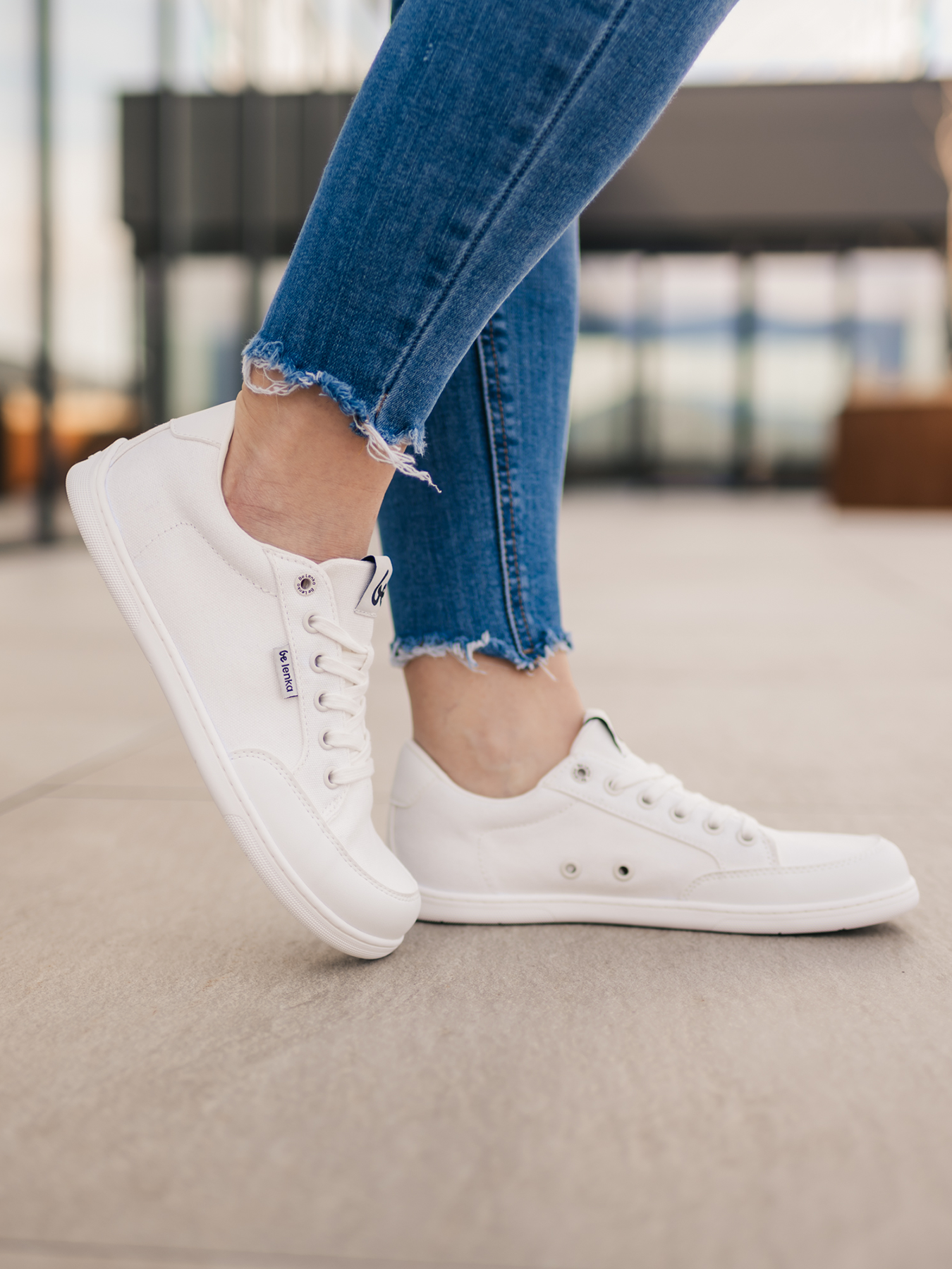 Barefoot Sneakers Be Lenka Rebound - All White | Be Lenka
