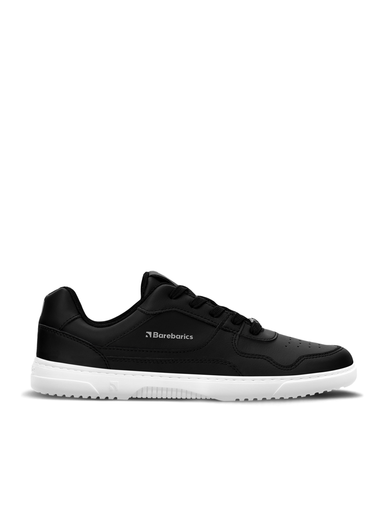 Barefoot Sneakers Barebarics Zing - Black & White | Be Lenka