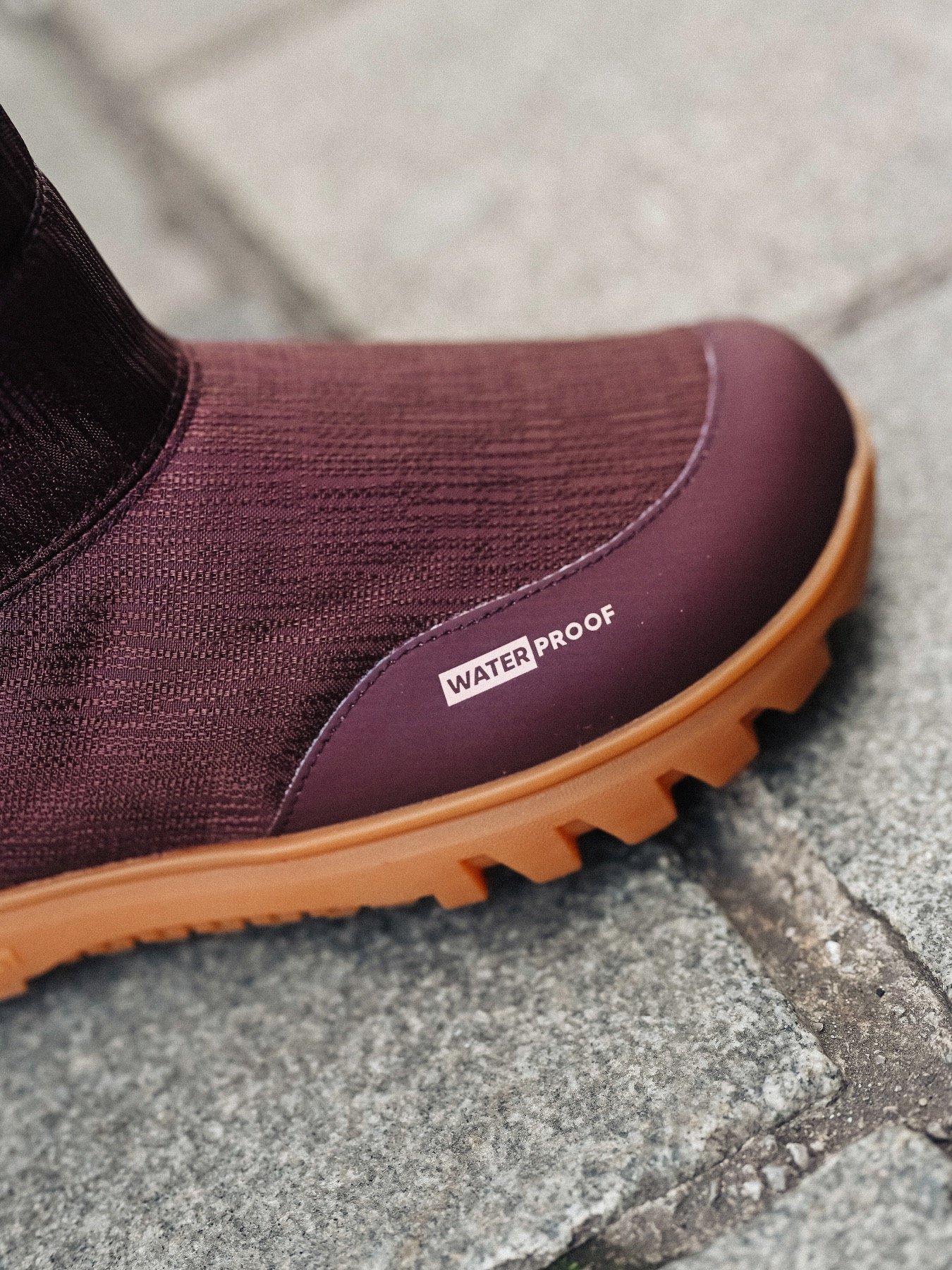 Winter Barefoot Boots Barebarics PolarStride - Copper Brown | Be Lenka